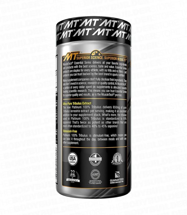 MuscleTech Essential Series 100% Tribulus – 100 Servings – THE ...